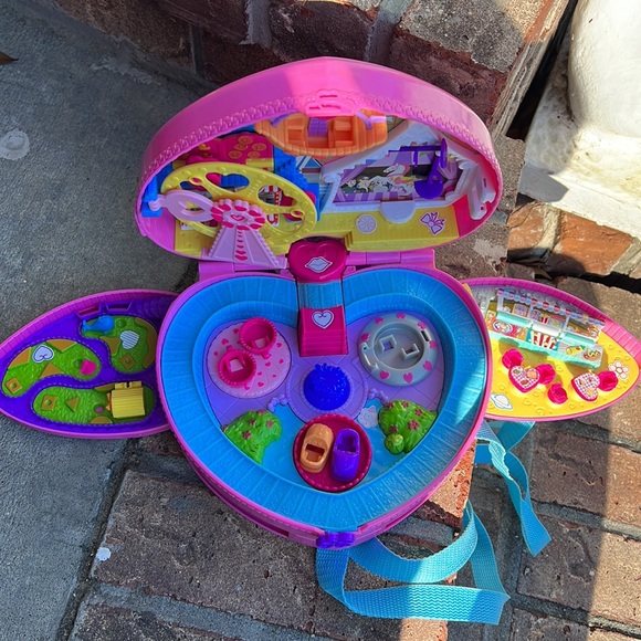 polly pocket | Toys | Polly Pocket Tiny Is Mighty Theme Park Backpack ...
